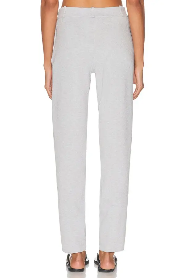 SRG Marielle Knit Tapered Pant - Light Grey