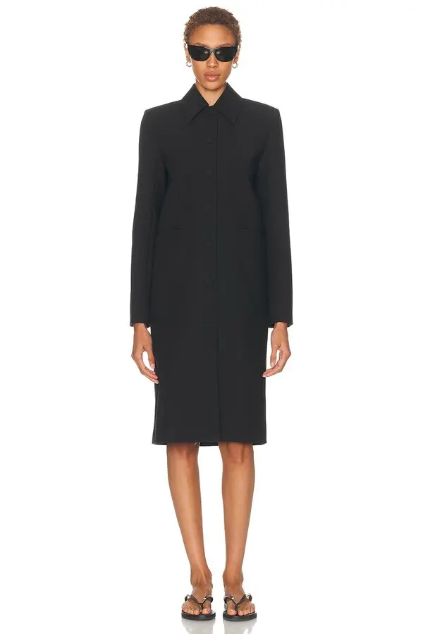 SRG Luna Tailored Coat - Black