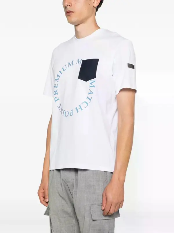 PMDS PREMIUM MOOD DENIM SUPERIOR Globe Chest-pocket T-shirt