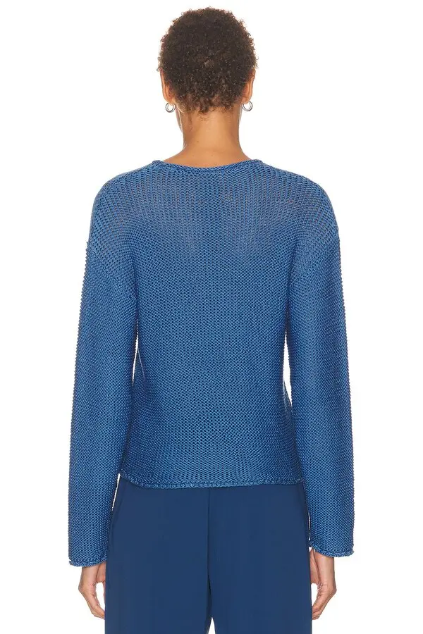 LESET Ben Crew Pullover Sweater - Bleuet