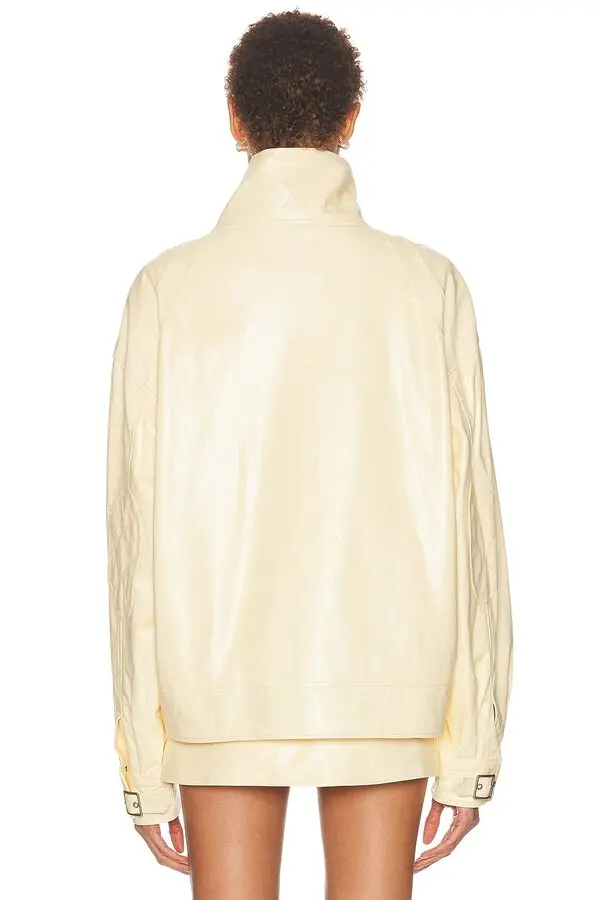 MIMCHIK Buckle Aviator Jacket