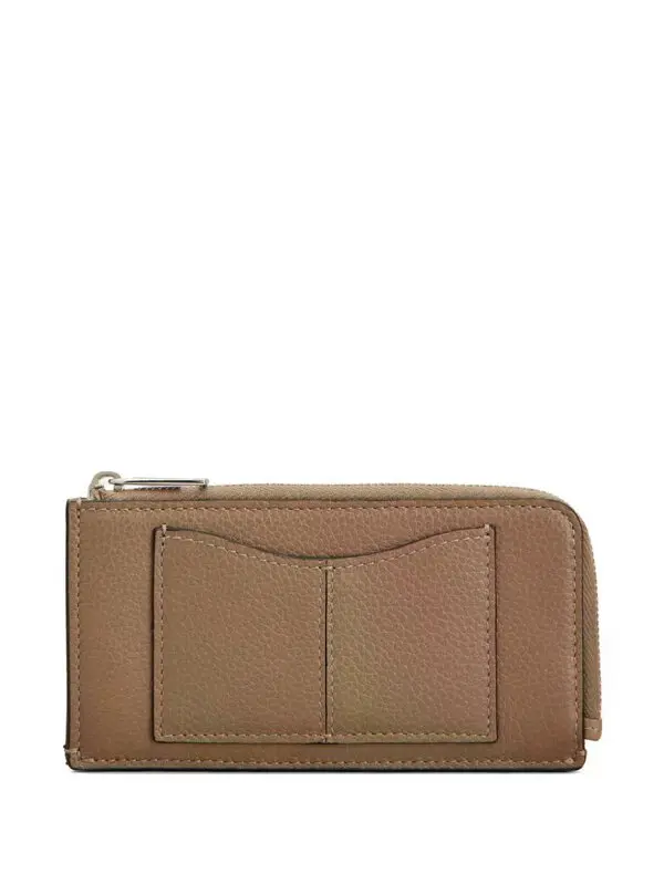 TOD'S Zipped Card Holder - Neutrals