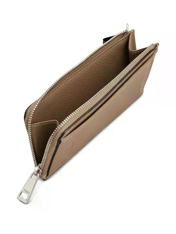 TOD'S Zipped Card Holder