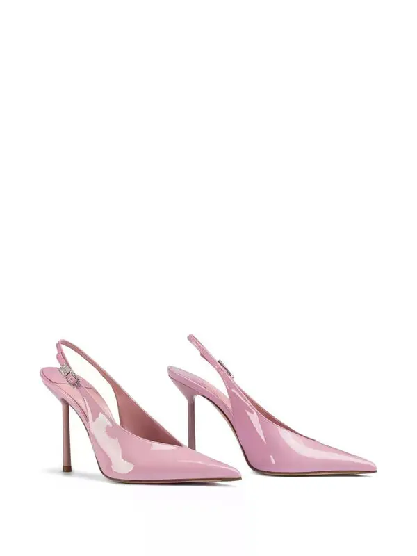 LE SILLA Clivage Buckled Slingback Pumps - Pink