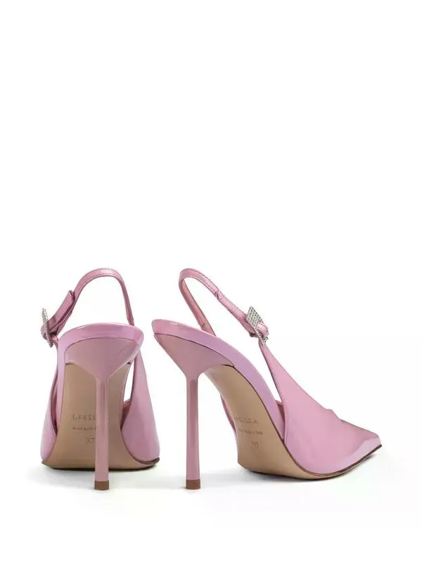 LE SILLA Clivage Buckled Slingback Pumps - Pink