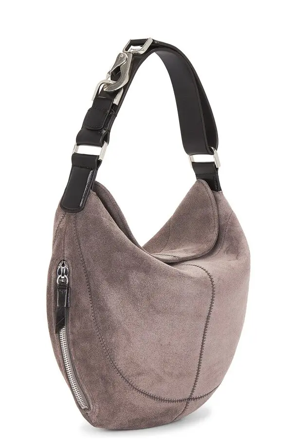 LEMAIRE Hobo Quiver Clip Bag - Mink
