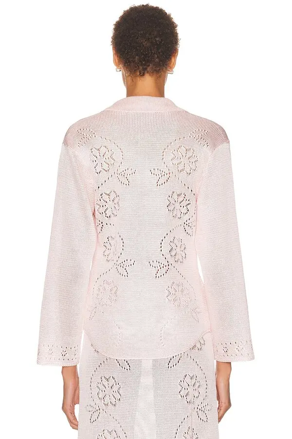 Calle Del Mar Vine Floral Long Sleeve Shirt