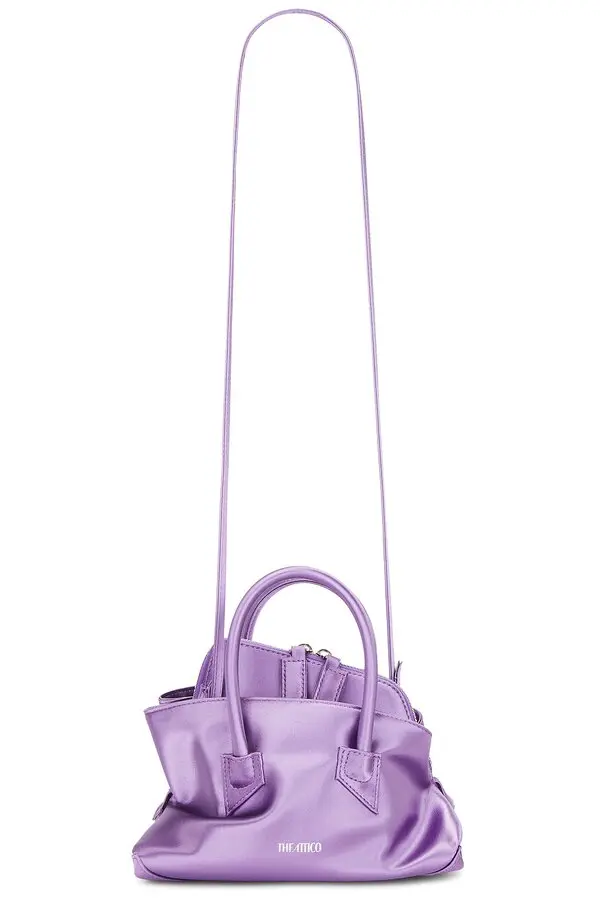 Attico La Passeggiata Mini Top Handle Bag - Lilac