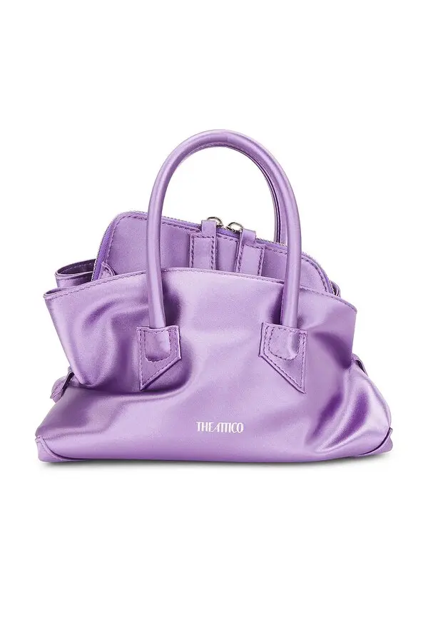 Attico La Passeggiata Mini Top Handle Bag - Lilac