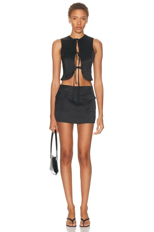 ALFIE Neda Top - Black