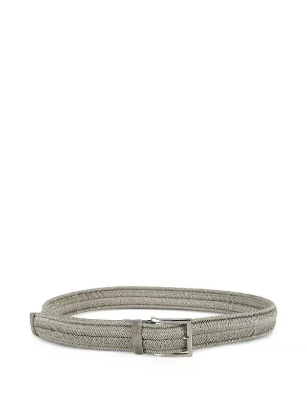 ORTIGNI Braided Rope Belt - Grey