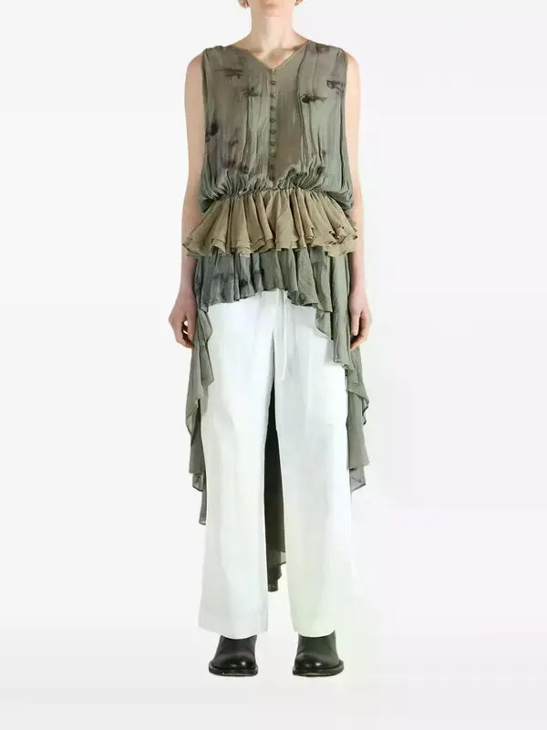 MUTEDANCE Layered Asymmetric Top