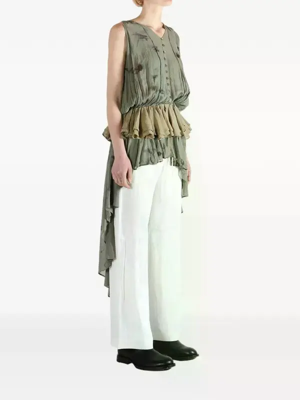 MUTEDANCE Layered Asymmetric Top
