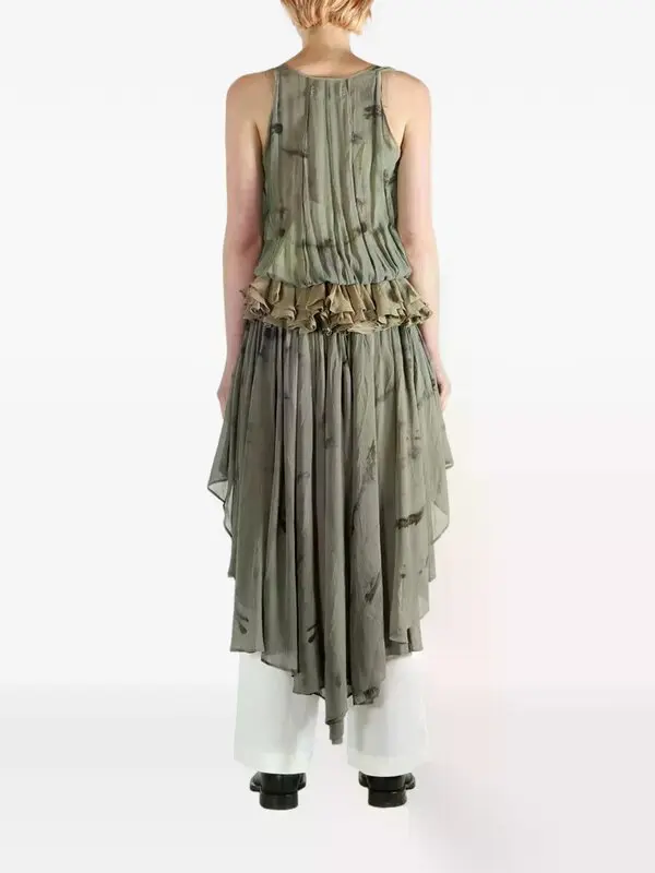 MUTEDANCE Layered Asymmetric Top