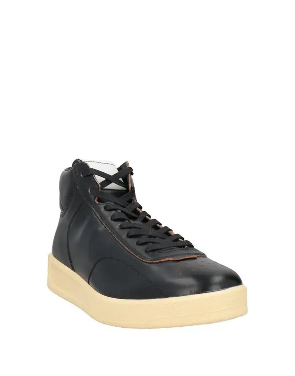 JIL SANDER Calfskin High-top Sneakers