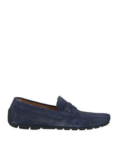 BALDININI Leather Loafers - Navy