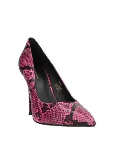 TOSCA BLU Snakeskin-print Stiletto Pumps - Purple