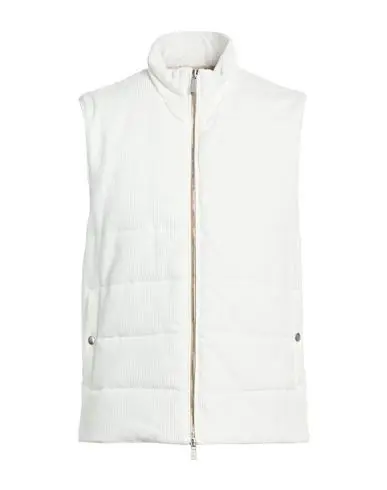 Eleventy Corduroy Vest - White
