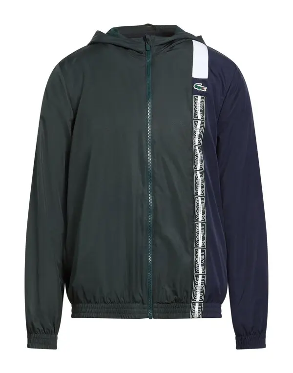 Lacoste Multicolor Windbreaker - Green