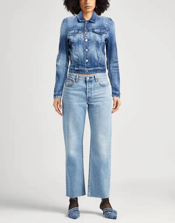 Dsquared2 Denim Trucker Jacket - Blue