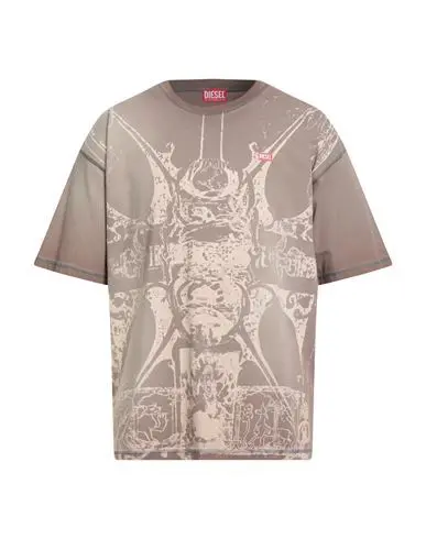 DIESEL® T-shirt Size Cotton - Beige