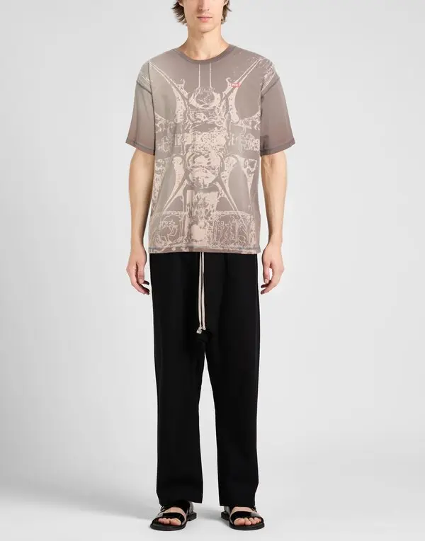 DIESEL® T-shirt Size Cotton - Beige