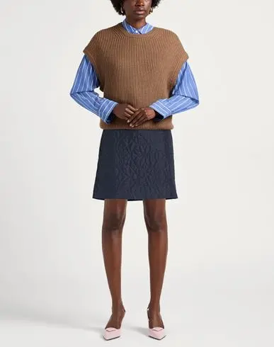 Maison Kitsuné Mini Flared Skirt - Navy