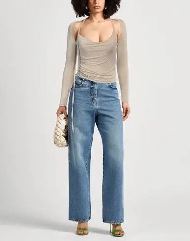 Jacquemus Top In Cupro And Elastane