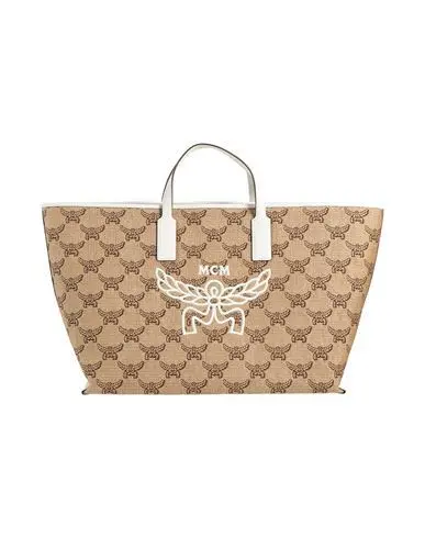 Mcm Handbag In Textile Fibers