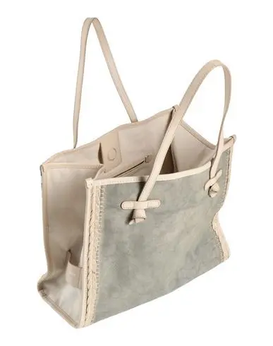 GIANNI CHIARINI Shopper Bag With Leather Trims