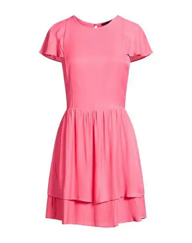 Armani Exchange Flared Mini Dress - Fuchsia