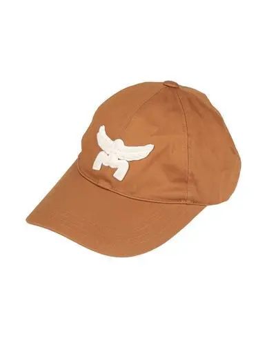 Mcm Cotton Gabardine Baseball Cap - Beige