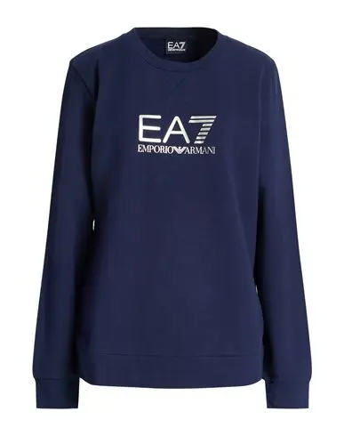 EA7 Sweatshirt Size Cotton, Elastane - Navy