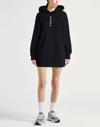 EA7 Cotton-elastane Fleece Sweatshirt - Black