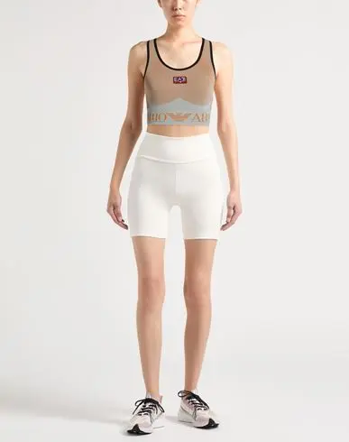 EA7 Sleeveless Two-tone Top - Brown