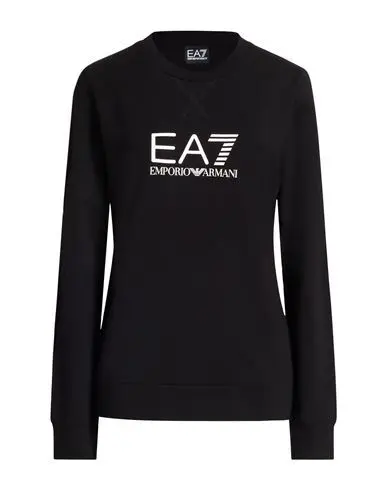 EA7 Sweatshirt Size Cotton, Elastane - Black