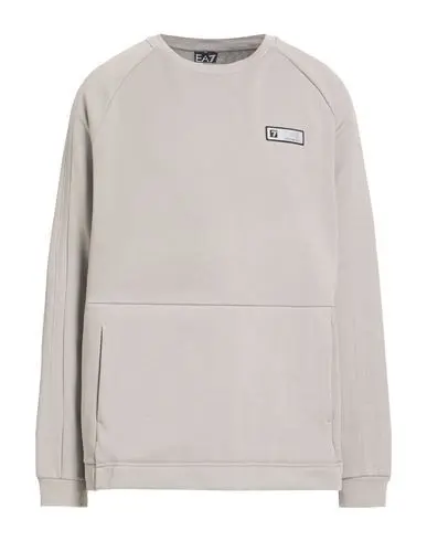 EA7 Fleece Sweatshirt With Logo - Grey