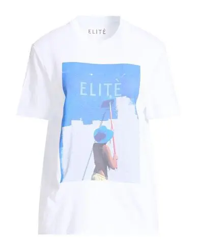 ELITE Printed Cotton T-shirt - White