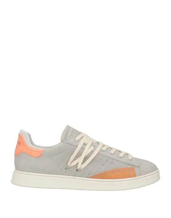 HIDNANDER Light Leather Sneakers - Light Grey