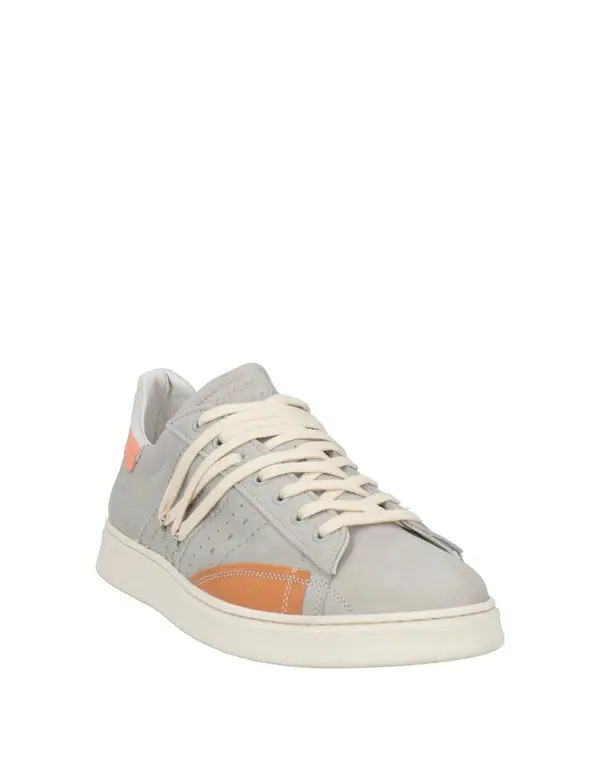 HIDNANDER Light Leather Sneakers - Light Grey