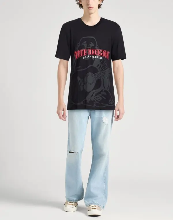 True Religion T-shirt Size Cotton - Black
