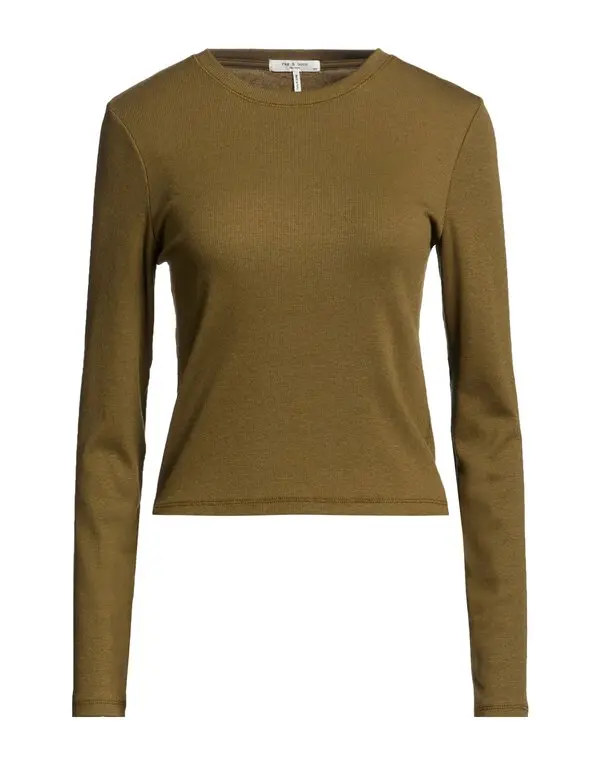 Rag & Bone Basic Long Sleeve T-shirt - Green