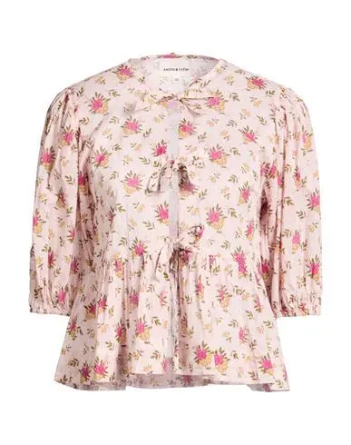 Antik Batik Floral Print Peplum Shirt