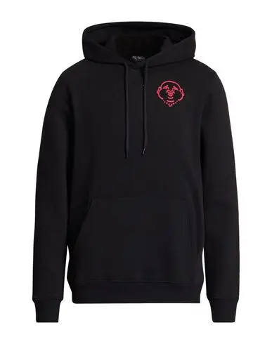 True Religion Light Cotton Polyester Fleece Hoodie - Black