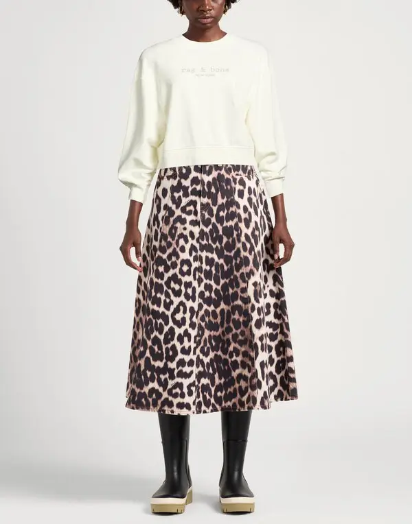Rag & Bone Cotton-elastane Sweatshirt - White