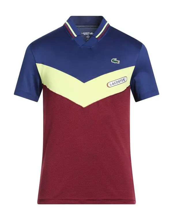 Lacoste T-shirt Size Polyester, Elastane - Blue