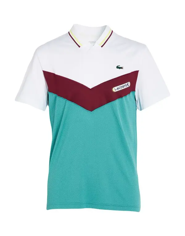 Lacoste T-shirt Size Polyester, Elastane