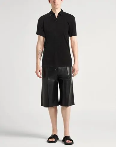 John Varvatos Polo Shirt Size Cotton - Black