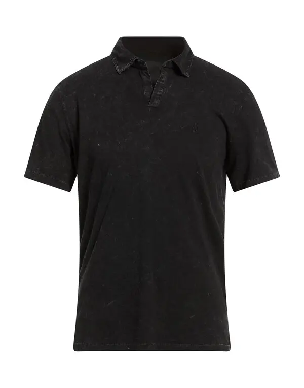 John Varvatos Polo Shirt Size Cotton - Black