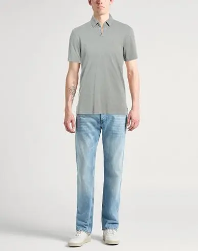 John Varvatos Polo Shirt Size Cotton - Grey